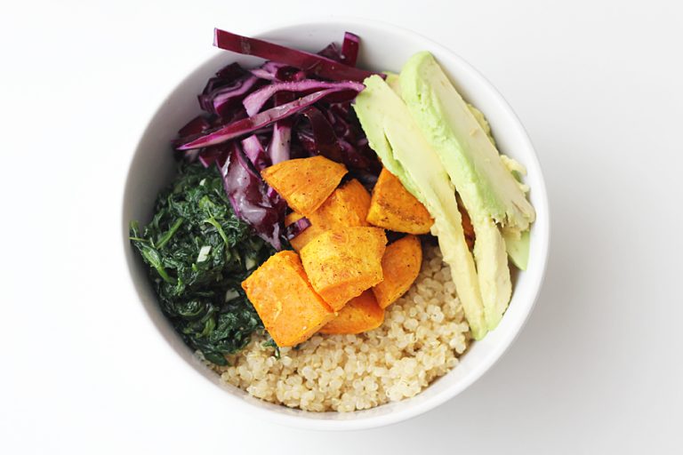 Vegane Buddha Bowl / Karma Bowl - Cheap And Cheerful Cooking