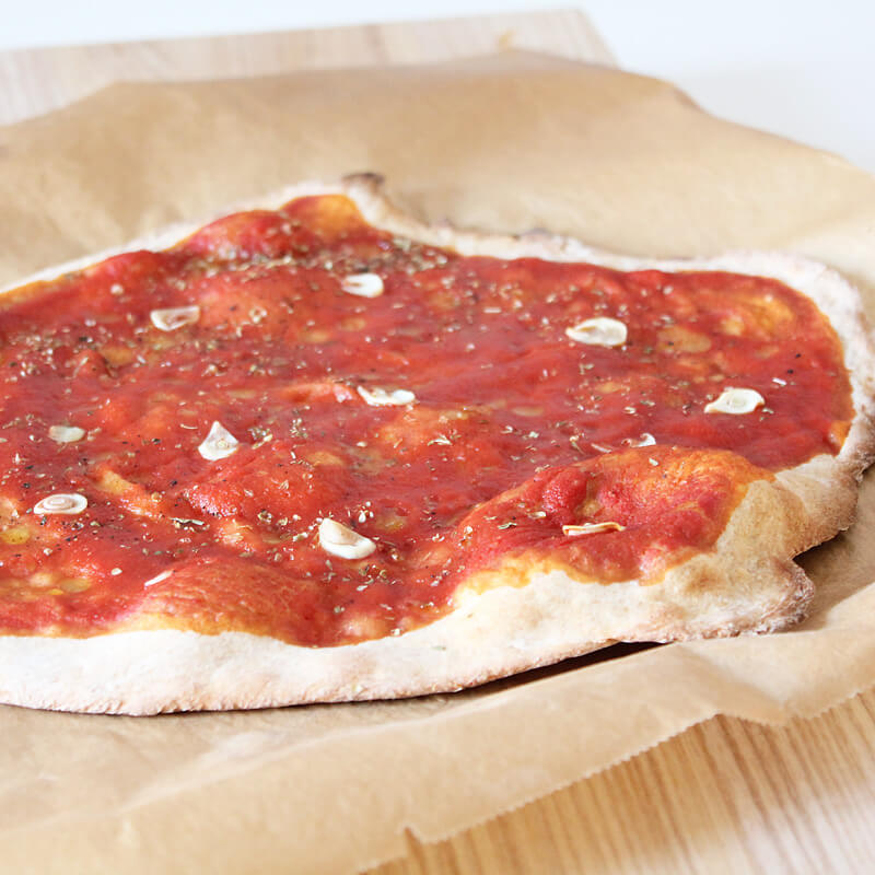 Pizza Marinara (Vegan + Easy) | Cheap And Cheerful Cooking