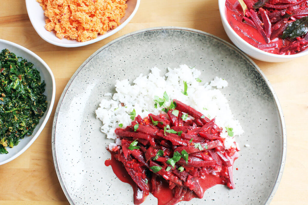 Sri Lankan Beetroot Curry - Cheap And Cheerful Cooking