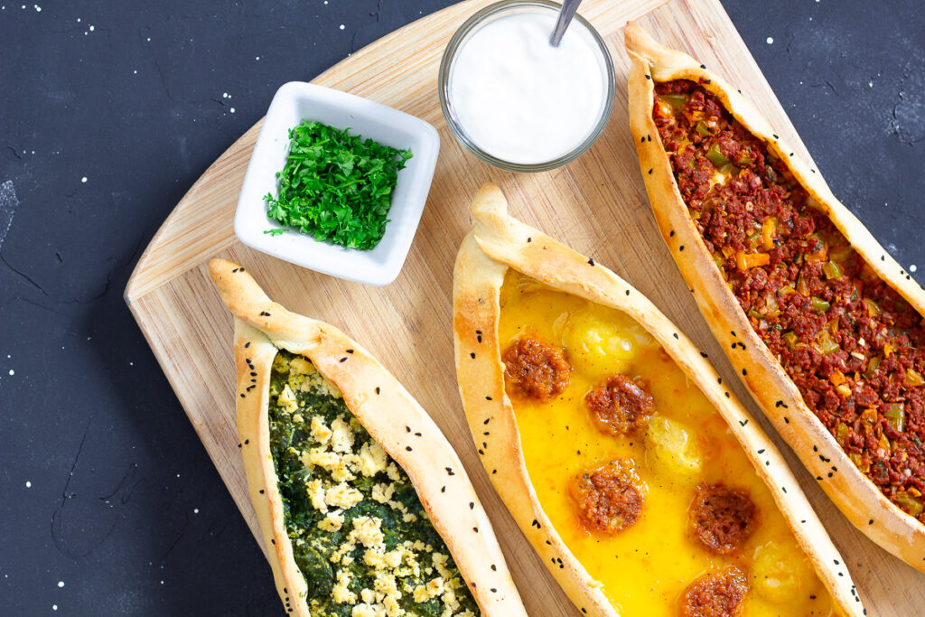 Vegan Pide - 3 Tasty Versions - Cheap And Cheerful Cooking