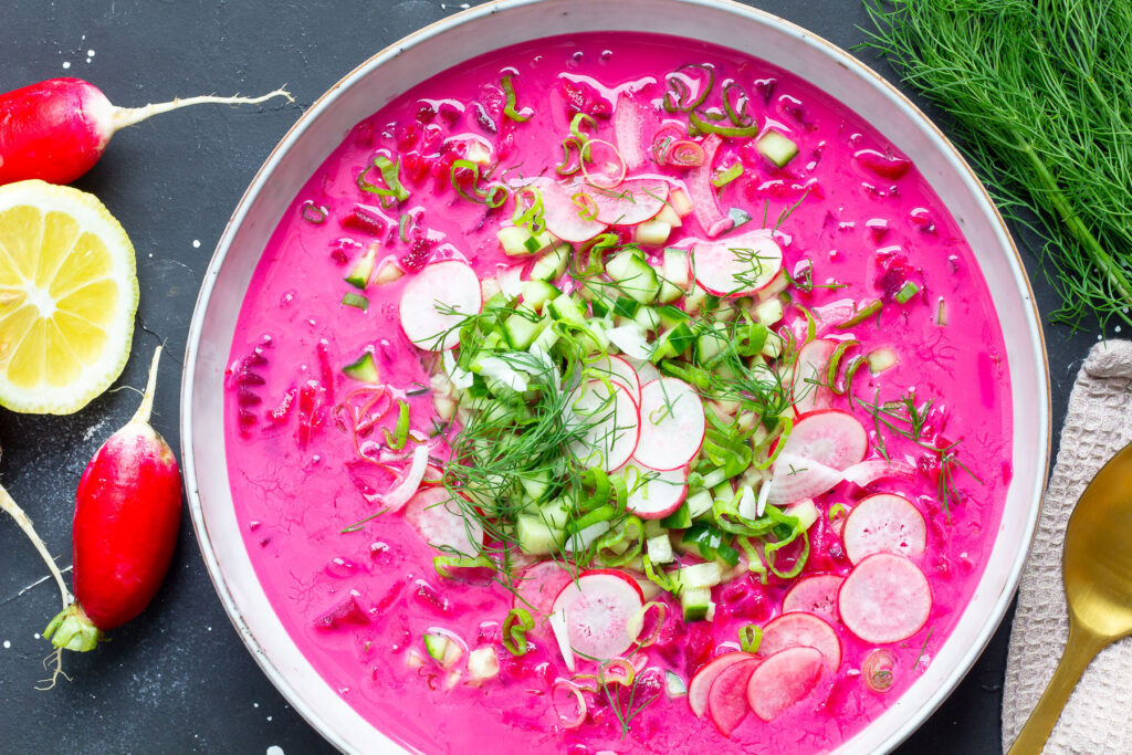 Vegan Chlodnik – Cold Beetroot Soup - Cheap And Cheerful Cooking